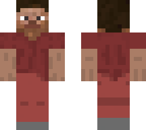 Steve rojo | Minecraft Skin