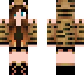 Tiger Girl | Minecraft Skin