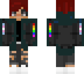 transgender/pride skin | Minecraft Skin