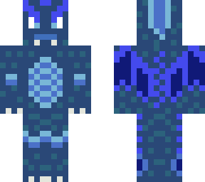 blue dragon | Minecraft Skin