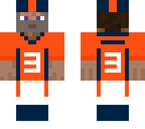 Broncos Color | Minecraft Skin