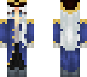 Captain Puffy Anti Egg | Minecraft Skin