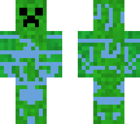 charged creeper | Minecraft Skin