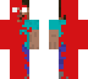 corrupted steve | Minecraft Skin