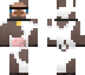 cow furry villager | Minecraft Skin