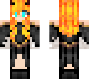 dark demon queen | Minecraft Skin