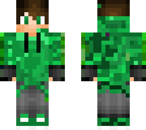 Green Gamer | Minecraft Skin