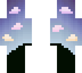 I gaze off into the boundless skyline | Minecraft Skin