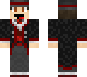 Nadwe (Vampire.) (He uses it on Socks SMP | Minecraft Skin