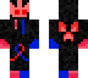 red blue gamer | Minecraft Skin