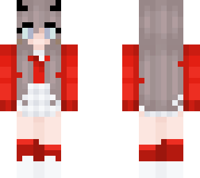 Red Devil Girl | Minecraft Skin