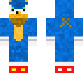 Sonic (Boom Style) | Minecraft Skin