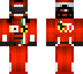 Charles Leclerc 2021 Ferrari F1 (updated) | Minecraft Skin