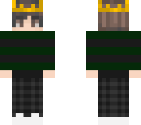 Boy Black Crown | Minecraft Skins
