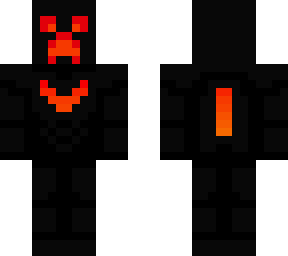 Cyborg Creeper (With Effect) | Minecraft Skin