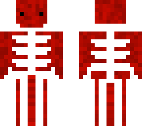 Demon flesh bone skin | Minecraft Skin