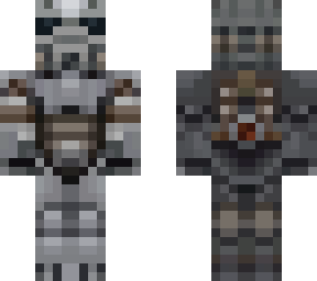 Fallout 4: T60 Power Armor | Minecraft Skin