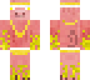 Gamer mode pig | Minecraft Skin