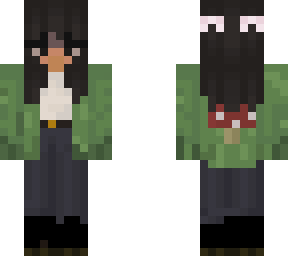 green jacket | Minecraft Skin