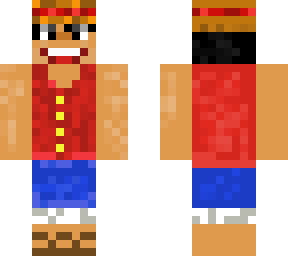 one piece luffy anime | Minecraft Skins