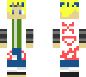 Minato Namikaze | Minecraft Skin