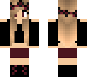 Nether girl | Minecraft Skin