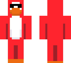 red club penguin fixed | Minecraft Skins