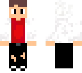 White jacket | Minecraft Skin