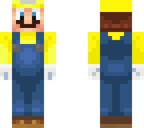 Yellow luigi | Minecraft Skin