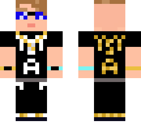 ysy a todo de oro | Minecraft Skin