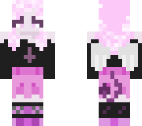 goth girl demon | Minecraft Skins