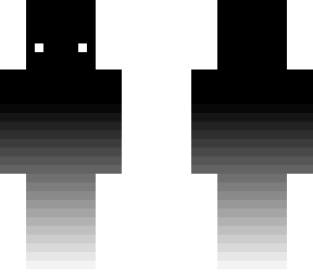 Black and white fade | Minecraft Skin