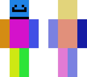 color wit face | Minecraft Skin