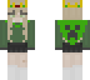 creeper queen for me or anyone else | Minecraft Skin