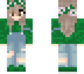 Cute Grass Gym Leader | Minecraft Skin