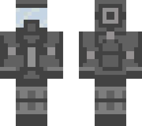 grey hazmat | Minecraft Skins