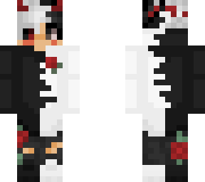 Half Human Half Demon By Mario Cojo | Minecraft Skin