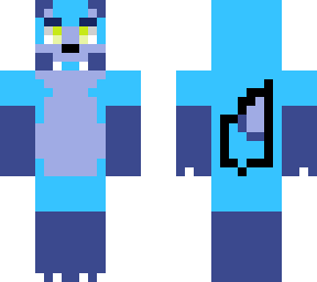 Icee the wolf | Minecraft Skin
