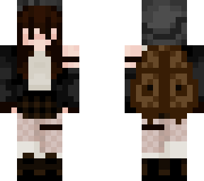 Moth Girl Minecraft Skins