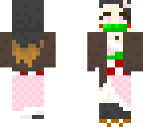 demon slayer nezuko | Minecraft Skins