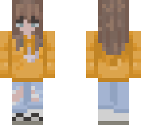 Pringles girl | Minecraft Skin