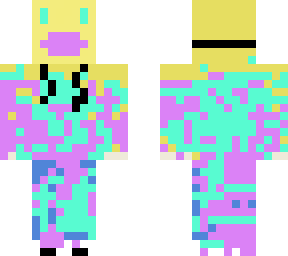 quacker gang man infected by gummy | Minecraft Skin