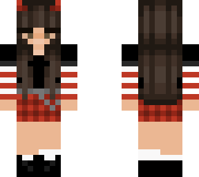 Red devil skin thingy yes | Minecraft Skin