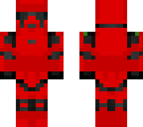 Red StormTrooper | Minecraft Skin