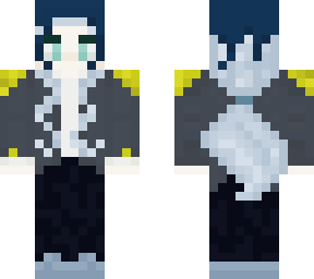 Squid Hat Girl | Minecraft Skin