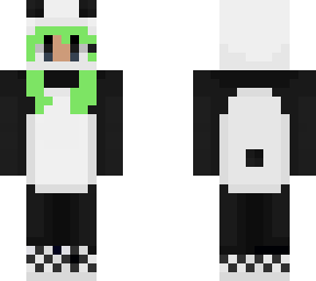 UwU Sappy nappy with green hair (gurl) | Minecraft Skin