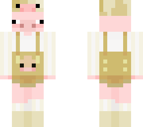 Yellow Pig | Minecraft Skin