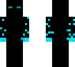 blue fier moster thing | Minecraft Skin