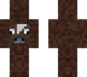 Cow head :) | Minecraft Skin