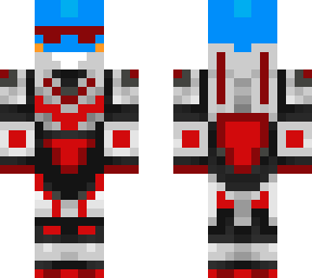 evil spartan mudkip | Minecraft Skin